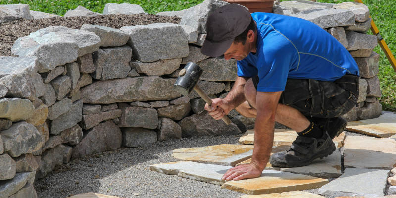 Commercial Rock Installation, St. Augustine, FL